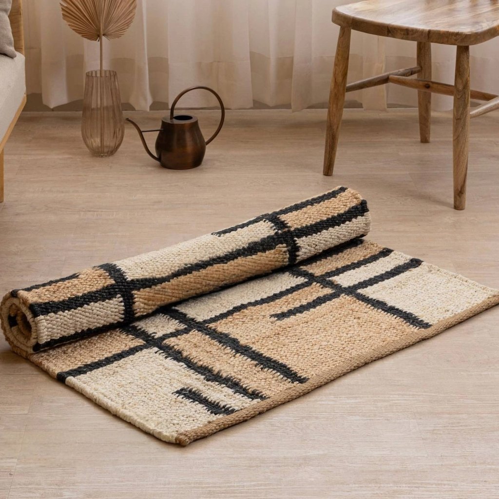 Chunky Hemp Jute Rug